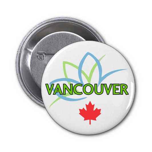 Pin back buttons Vancouver BC - Buttons Badges Pins